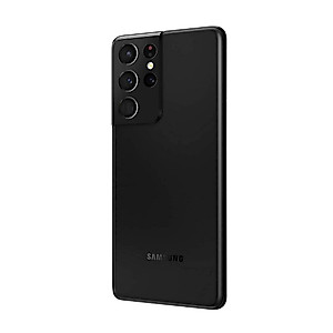 SAMSUNG Galaxy S21 Ultra G998 5G | T-Mobile Locked Android Smartphone | US Version 5G Smartphone | Pro-Grade Camera, 8K Video, 108MP High Resolution | 128GB - Phantom Black (Renewed)