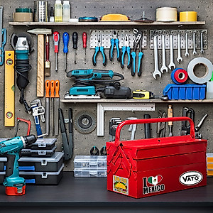 100pcs Mexican Hardhat Stickers, Funny Vinyl Mexico Tool Box Stickers, Design for Helmet Hood Laptop Water Bottle, Mexico Pride Patriotic Decals for Men Adults Ironworkers Lineman Oilfield Electrician