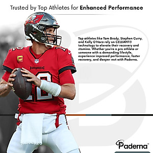 Paderna Therapeutics 3" Celliant-Infused Memory Foam Mattress Topper – Enhanced Comfort for Twin Mattresses – Promotes Better Sleep & Circulation