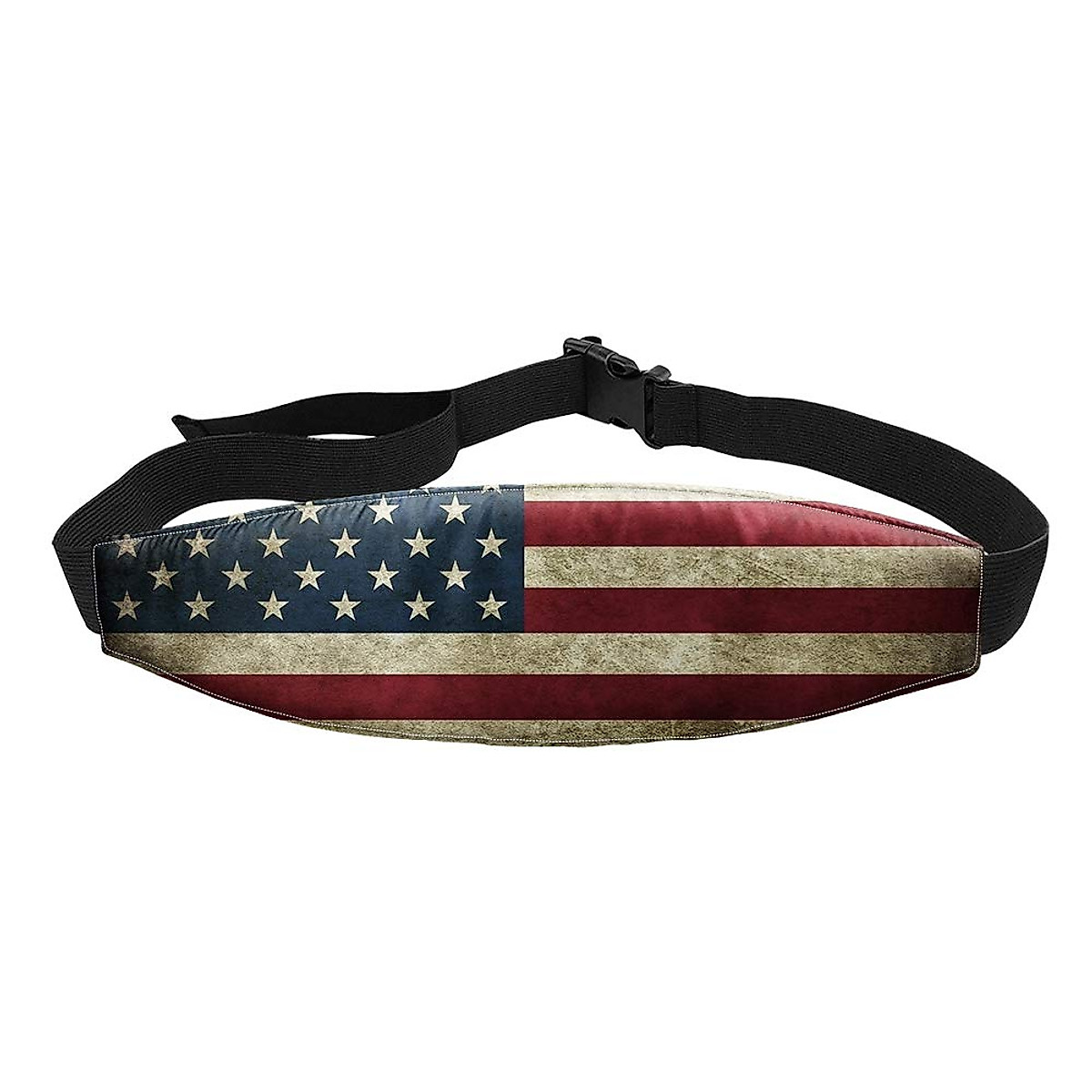 HUGS IDEA USA Flag American Flags Babies Car Pillows, Stroller Carseat Sleeping Head Support for Child Kids, Baby Carseat Head Support Cushion
