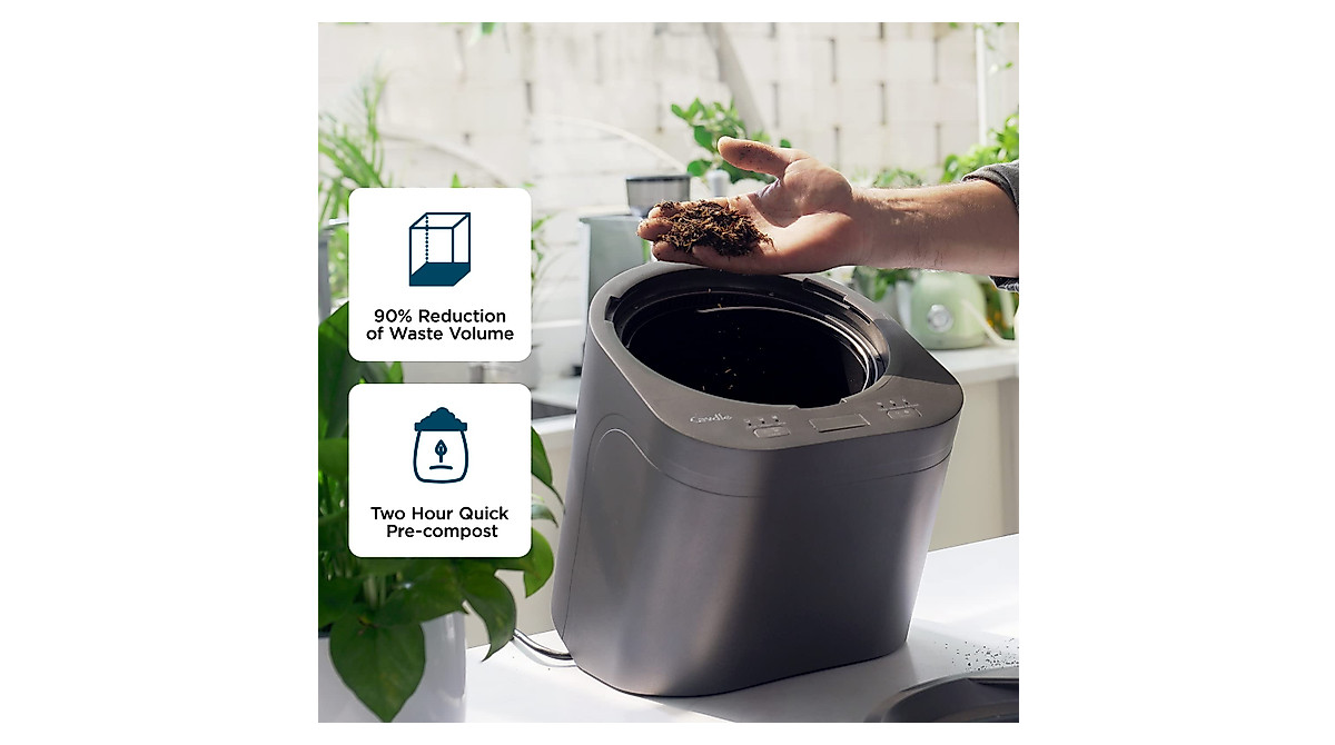 Compact Electric Composter for Indoor Food Waste