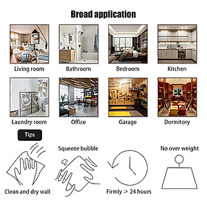 Adhesive Ceiling Disc Hook,Small Hanging Suspension Ring,Powerful Sticky Decoration Hanger,Poster/Flagpole/Balloon/Ribbon/Bells/String Lights Holder,Party/Wedding/Ceremony Ornament Gadget(20pcs)