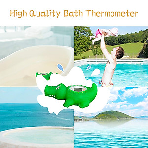 Doli Yearning Bath Toys for Toddlers - Colorful Water Squirting Animal Friends - Bathtub Playset with Floating Thermometer - BPA-Free, Educational and Interactive Bath Time Fun