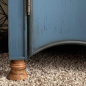 decorluxes Wood Legs for Furniture Set of 4 Kallax Legs Short Table Legs Coffee Table Legs Dresser Legs Set of 4 Bun Feet Gold Natural Woden Things (3 in with Mounting Plates)