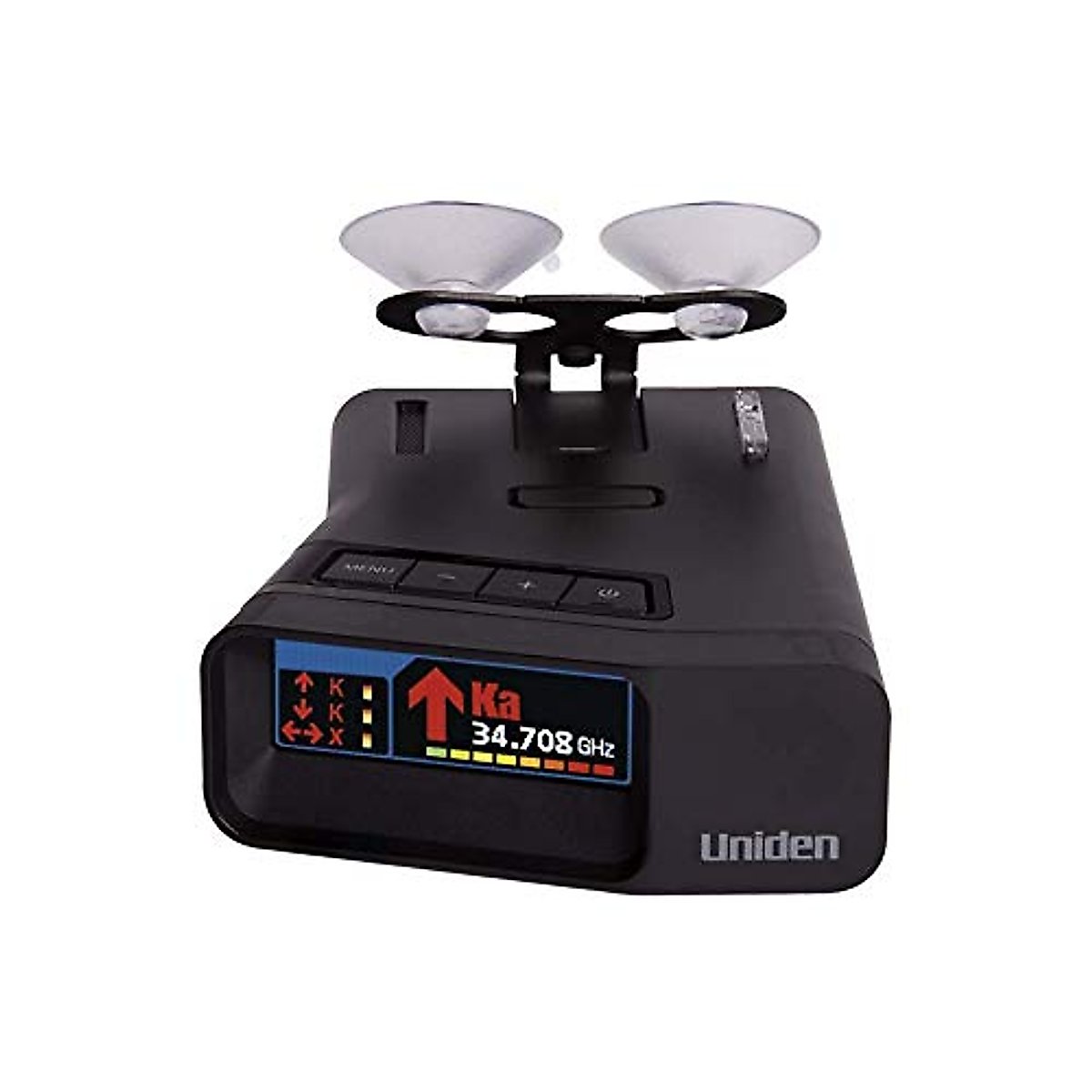 Uniden R7 EXTREME LONG RANGE Laser/Radar Detector, Built-in GPS w/ Real-Time Alerts, Dual-Antennas Front & Rear w/Directional Arrows, Voice Alerts, Red Light Camera and Speed Camera Alerts