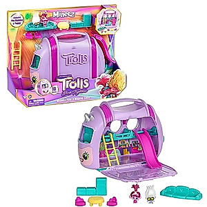 DreamWorks Trolls Band Together Mineez 10 pc Rhonda Play & Display Case | Amazon Exclusive