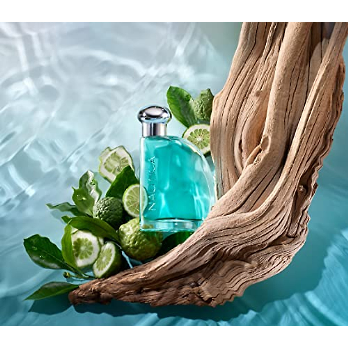 Nautica Classic Eau de Toilette for Men - Citrusy and Earthy Scent - Aromatic Notes of Bergamot, Jasmine, and Musk - Great for Everyday Wear - 3.4 Fl Oz