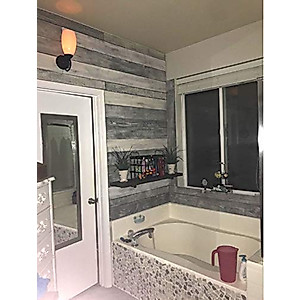 Industrial Black Iron Pipe Shelf Brackets –12 Inch Set of 6, Heavy Duty Rustic Floating Shelf Bracket, Clothing Rack, Coated Finish, Hardware Included