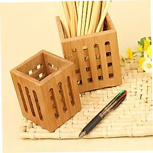 Cabilock Flatware Drying Holder 2pcs Silverware Drying Rack Cooking Utensil Organizer Silverware Holder Bamboo Cutlery Holder Flatware Flatware Holder Bamboo Cutlery Organizer Tool