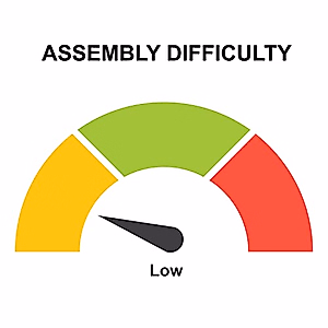 The Urban Port Kalyn 75-Inch Handcrafted TV Media Console Entertainment Center, 2 Doors, Center Shelf, Geometric Design Print, Brown Acacia Wood, Brass