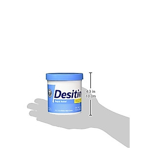 DESITIN Rapid Relief Creamy Jar, 16-Ounce (Pack of 4)