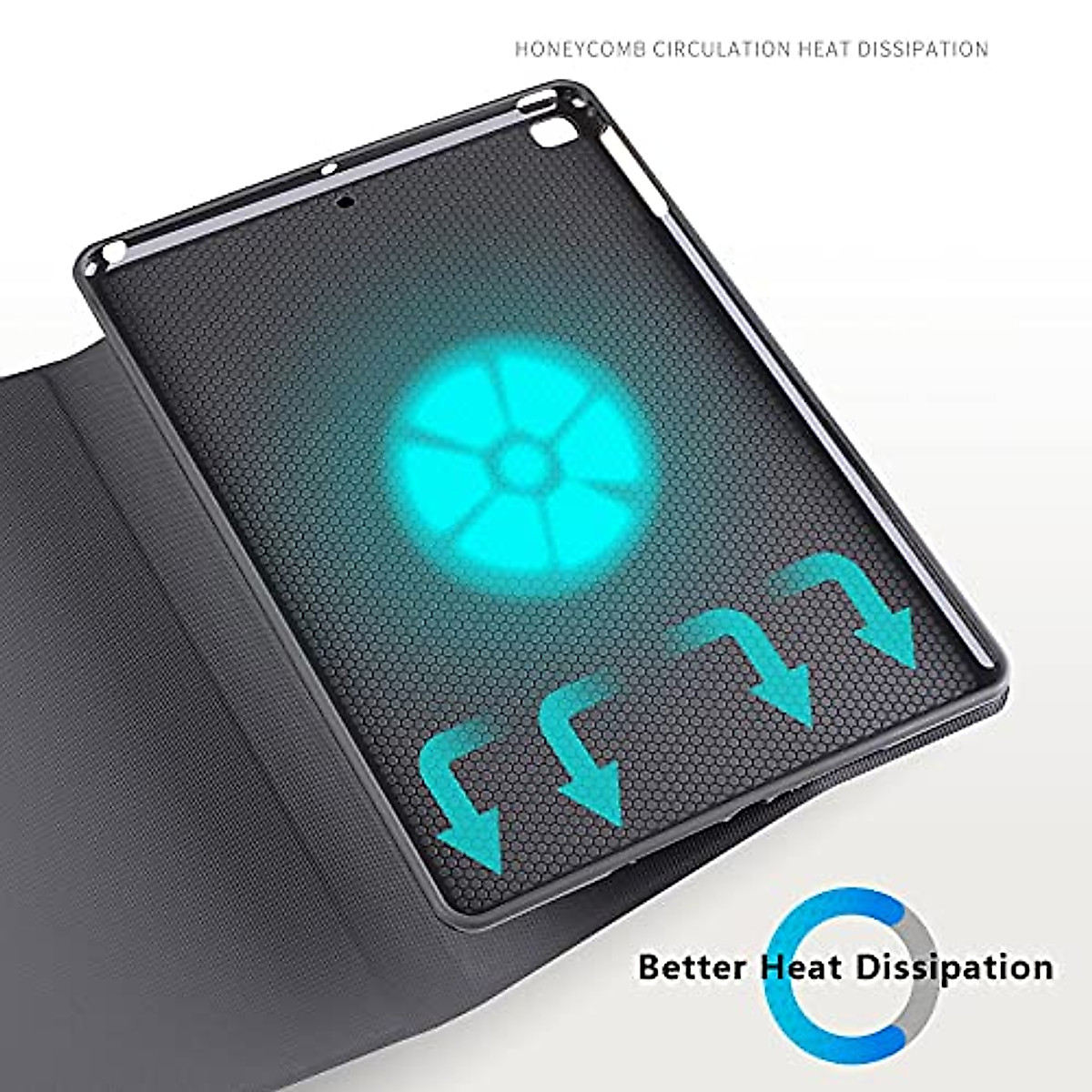 YENDOSTEEN iPad Pro 12.9 Case 2022/2021 / 2020/2018,Nature Animals Baby Animals Cover for iPad Pro 12.9 Inch 6th/5th Generation- Pencil Holder