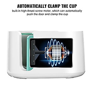 VEVOR Mug Press Machine, Automatic Mug Heat Press for Sublimation 11-15oz, Coffee Cup Transfer Printing, DIY Presents Gifts White