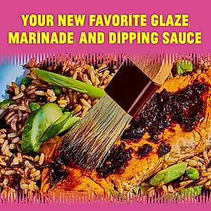 FLYBYJING Zhong Sauce, Spicy Sweet Savory Sichuan Chili Oil Sauce, All-Natural and Vegan, Versatile Blend of Soy Sauce, Chili Oil, Garlic and Spices, Good on Everything, 6oz (Pack of 1)