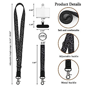 Doooze Phone Lanyard,Phone Strap,Phone Lanyard Crossbody,Phone Charms Strap,Universal Cell Phone Lanyard for All Smartphone