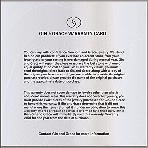 Gin & Grace 10K White Gold Natural Diamond (I1,I2) & Genuine Tanzanite Lever Back Earring for Women