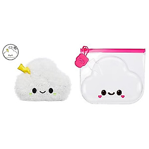 Fluffie Stuffiez Cloud Small Collectible Feature Plush - Surprise Reveal Unboxing with Huggable ASMR Fidget DIY Fur Pulling, Ultra Soft Fluff