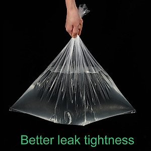 25 Pieces 5 Gallon Bucket Liner Bags Ice Bucket Liner Food Grade Bag Heavy Duty Leak Proof for Home Kitchen Marinating and Brining Food Storage (20 x 28 Inch)