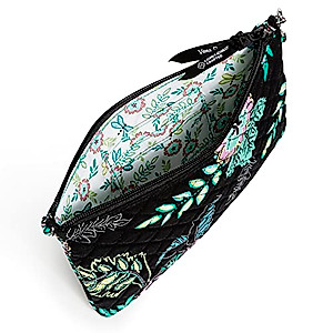 Vera Bradley Women's Cotton Convertible Wristlet With RFID Protection, Island Garden - Recycled Cotton, One Size