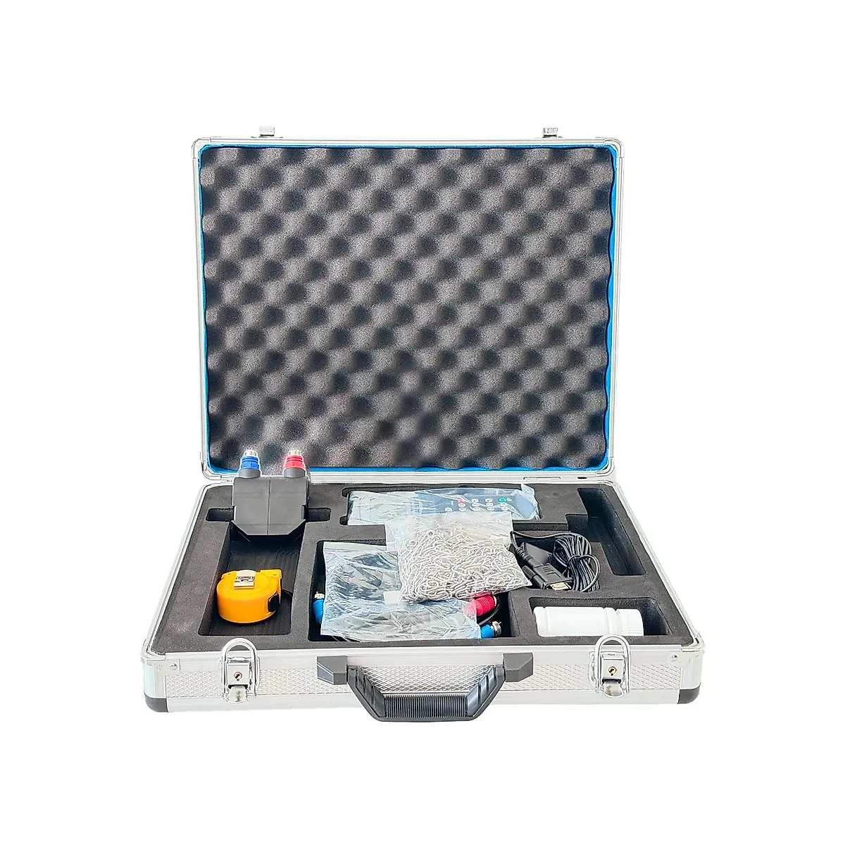 SULMILE TDS-100H-M2 Ultrasonic Flow Meter Flowmeter Water Flowmeter with Medium Size M2 Clamp on Transducer for DN50-700mm Pipe