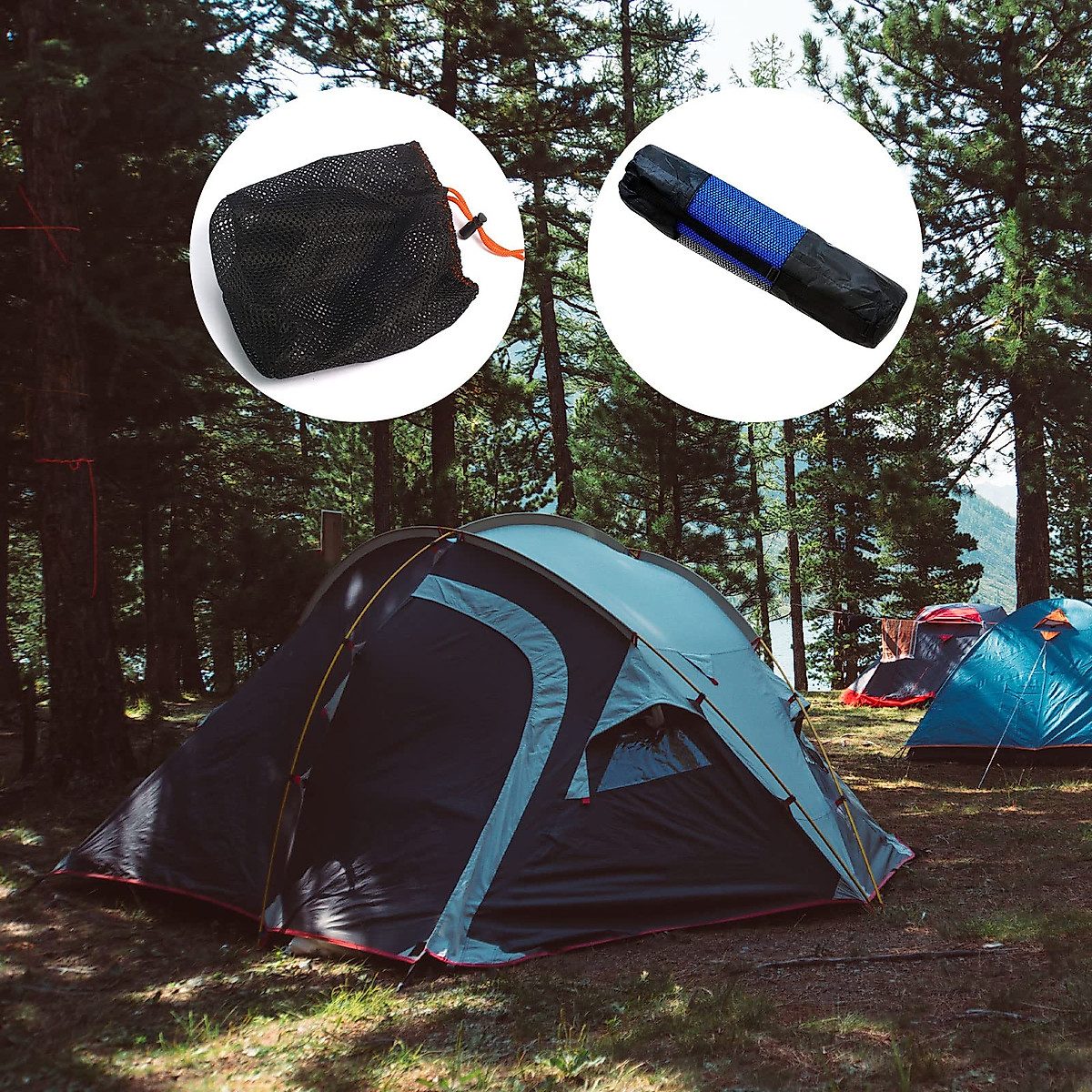 MECCANIXITY 120cm/46.8inch Mesh Fabric Lightweight Sheer Slightly Stretchy for Backpack Pocket and Straps, Netting Clothes, Netting Bag, Shopping Bag Lemon Yellow 1yard