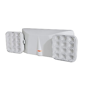 NICOR Lighting EML1-10-UNV-WH-R LED Emergency Lighting, White