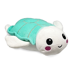 Hatchkinz | Reversible Sea Turtle to Egg Plushie | Happy + Sad | Show Your Mood | Stress Relief Plush 7"