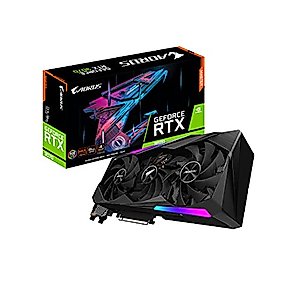 GIGABYTE AORUS GeForce RTX 3070 Master 8G Graphics Card, 3X WINDFORCE Fans, 8GB 256-bit GDDR6, GV-N3070AORUS M-8GD REV2.0 Video Card