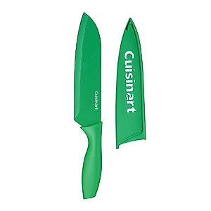 Cuisinart C55CNS-7SANG Advantage Color Collection 7" Santoku Knife, Green