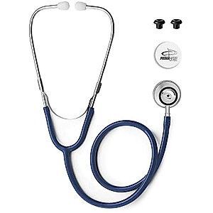 Primacare CSDS-9291-BL Pediatric Dual Head Stethoscope, Classic Series, 30 in., Blue (Pack of 100)