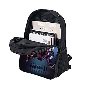 BBGULADY Teen Animated Cartoon Bag Backpack Travel Backpack Unisex Sports Backpacks D