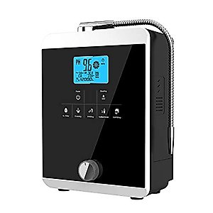 Water Ionizer and Water Purifier Machine,PH 3-11 Alkaline Acid Water Machine,Up to -800mV ORP, 8000 Liters Per Filter,11 Plate Electrode,Regulation Valve to Control PH and ORP/Auto-Cleaning