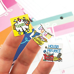 Busy Mom Planner Sticker Collection for Calendars, Planners. Appointment Reminder Stickers, Doctors, School, Birthdays, Play Dates, Events, Scrapbook, Wedding, Vacation | 864 Stickers