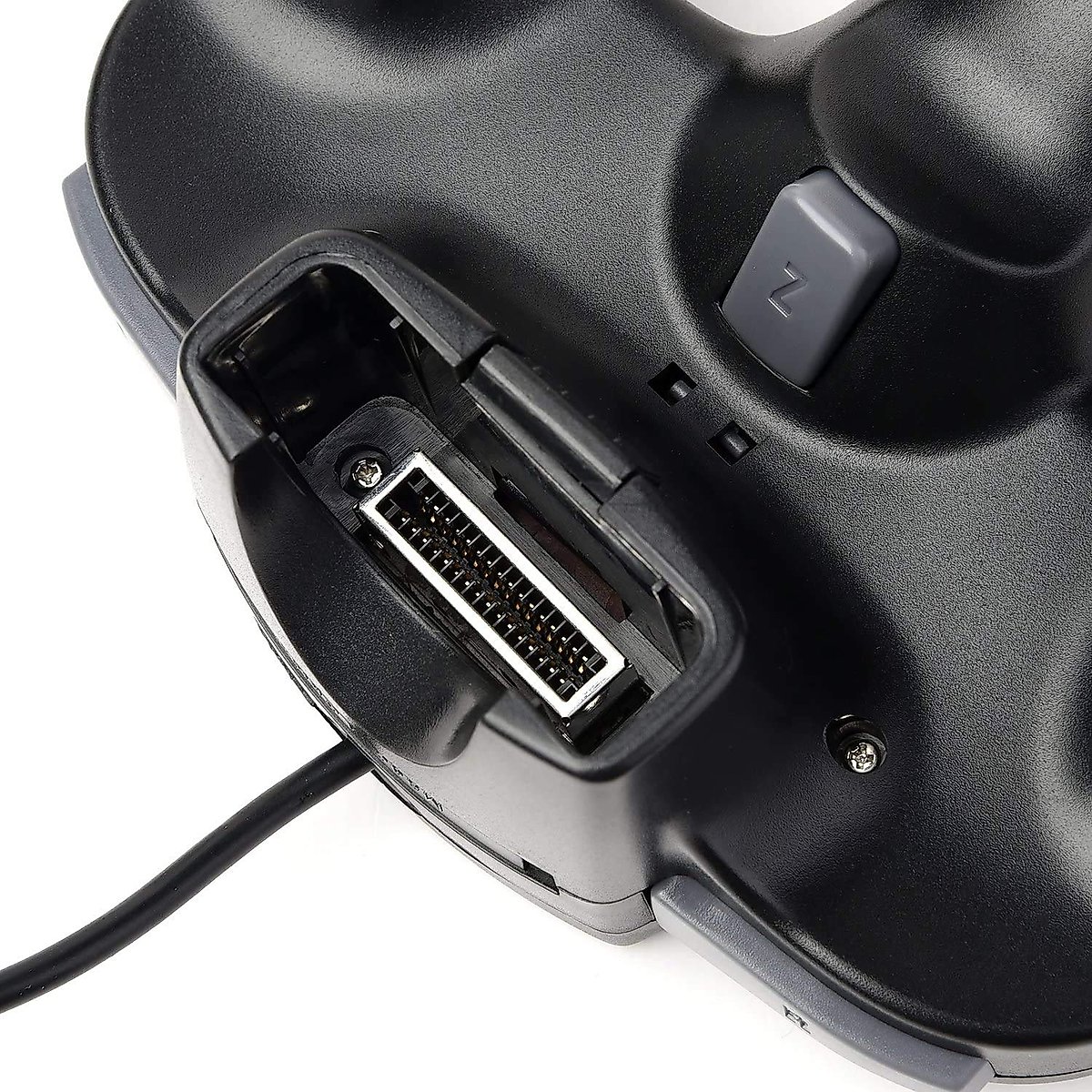 miadore N64 Classic Controller, Retro N64 64-bit Remote Gamepad Joystick for N64 Console Video Game System (Black)