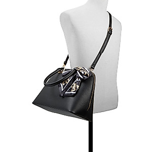 ALDO Women's Mandoline Dome Bag, Black