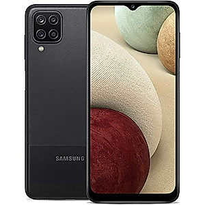 Samsung Galaxy A12 Nacho (128GB, 4GB) 6.5" HD+, Exynos 850, 48MP Quad Camera, Dual SIM GSM Unlocked Global 4G Volte (T-Mobile, AT&T, Metro) International Model A127F/DS (Renewed)