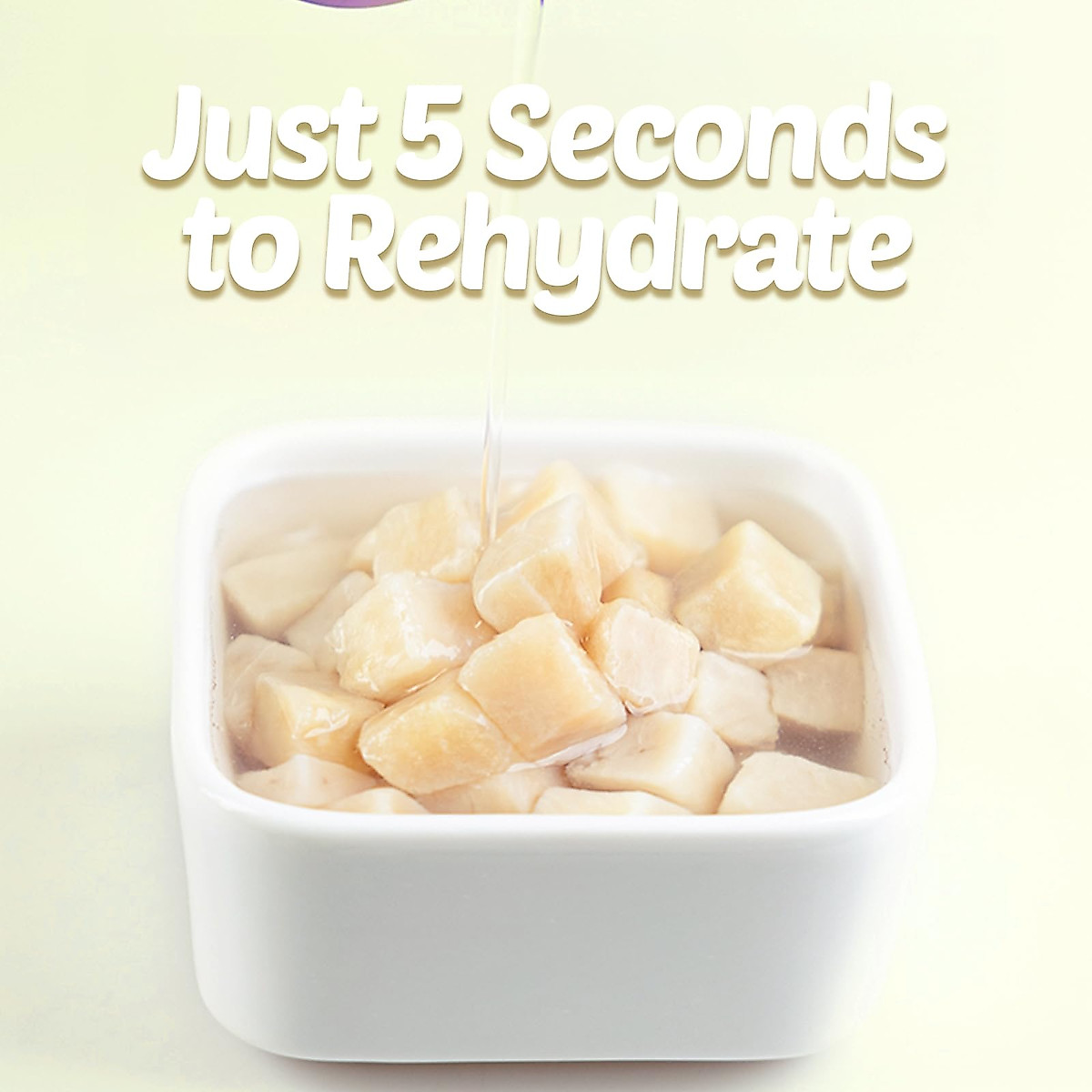 Loves4Pets Freeze Dried Chicken Cube Cat & Dog Treats 200g (7oz)– Grain-Free, Healthy, High Protein Training Food – Also Great for Small Animals Aquatic Turtle Food