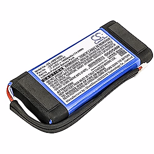 Cameron sino Replacement Battery for JBL Boombox, fits Part GSP0931134 01, 7.4V Li-Polymer 10000mAh / 74.00Wh