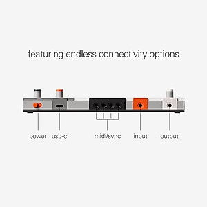 teenage engineering EP–133 K.O. II sampler, drum machine and sequencer with built-in microphone and effects (Renewed)