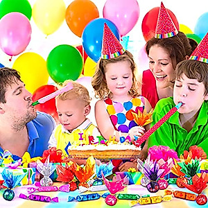 Outus 104 Pieces Cello Sheets Cellophane Wraps for DIY Arts Crafts Decoration (8 x 8 Inches)