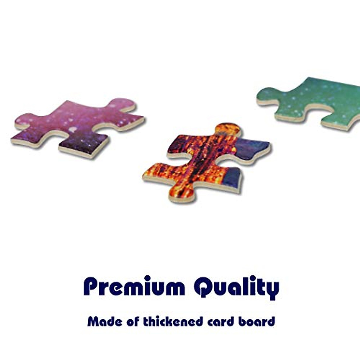 Lavievert Jigsaw Puzzles 1000 Piece Christmas Wonderland Puzzles for Adults and Kids - Snowy Night, Aurora, Christmas Tree, Snowman, Sleigh, Ice Sculpture & Milu Deer