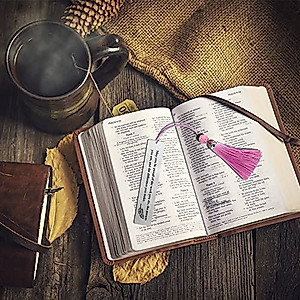 YUWANTR May You be Proud of The Work You Do, The Person You are and The Difference You Make Metal Bookmark Book Lover Gifts for Women Teens Students Friends Bookworm Readers Thank You Gift