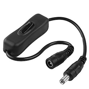 MyVolts 9V Power Supply Adaptor Compatible with/Replacement for Sega CD 1, CD 2 Game Console - US Plug with Extension and ON/Off Switch