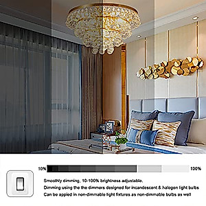 G9 Halogen Bulb 40 Watt 120 Volt Dimmable T4 JCD Type Bi-Pin Base for Chandeliers, Pendants, Cabinet Lights, Landscape Lights Replacement, Warm White (10 Pack)