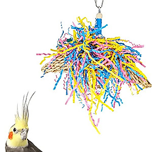 Bonka Bird Toys Mini Taco 1359 Foraging Bird Toy Parrot Cages Cockatiel Parakeet Conure Lovebird Toys. Quality Product Hand Made in The USA.