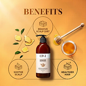 CP-1 GINGER PURIFYING SHAMPOO, Recovery Strengthening care, Scalp care, 16.9 fl oz