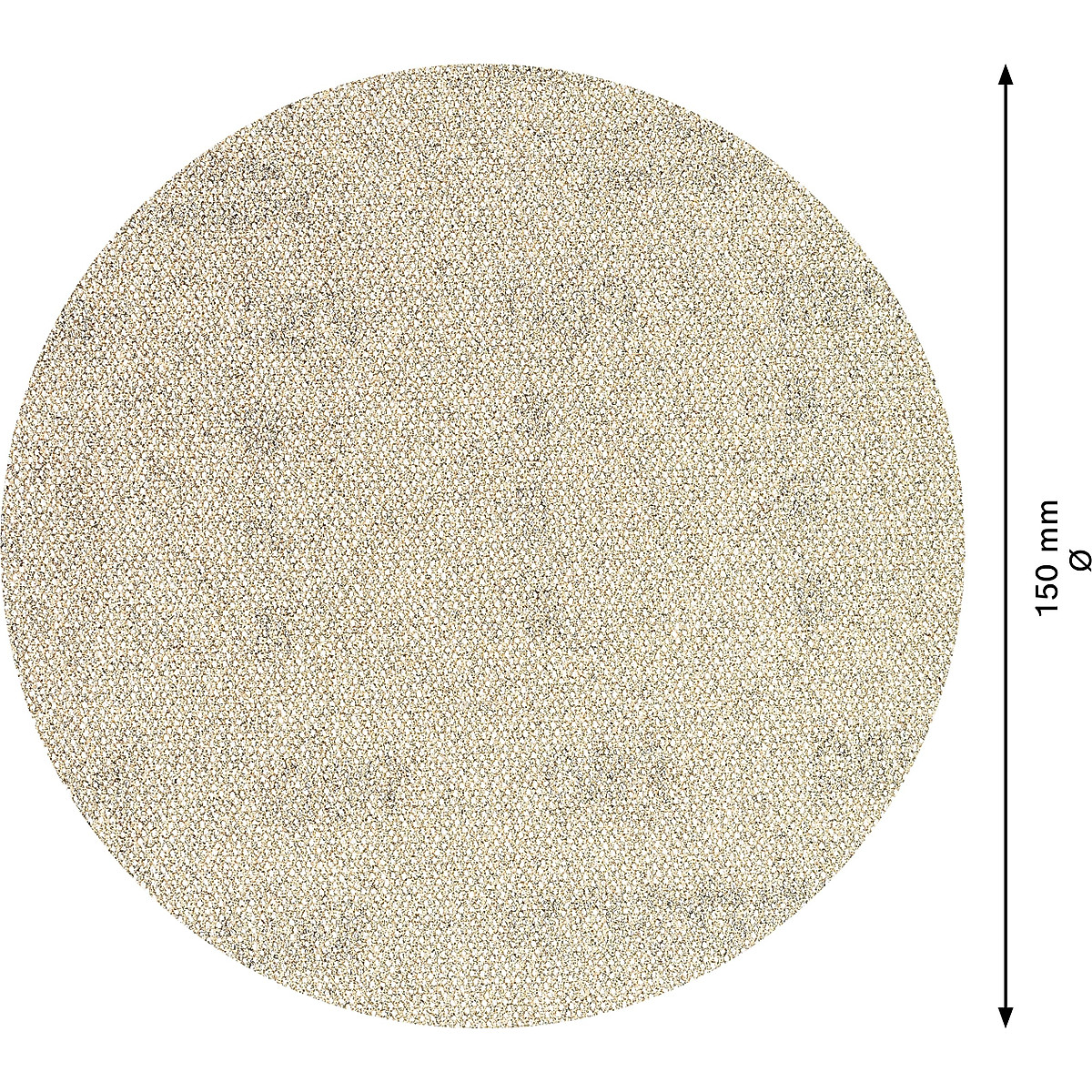 Bosch Professional 50x Expert M480 Sanding Net (Ø 150 mm, Grit 80, Accessories Random Orbital Sander)