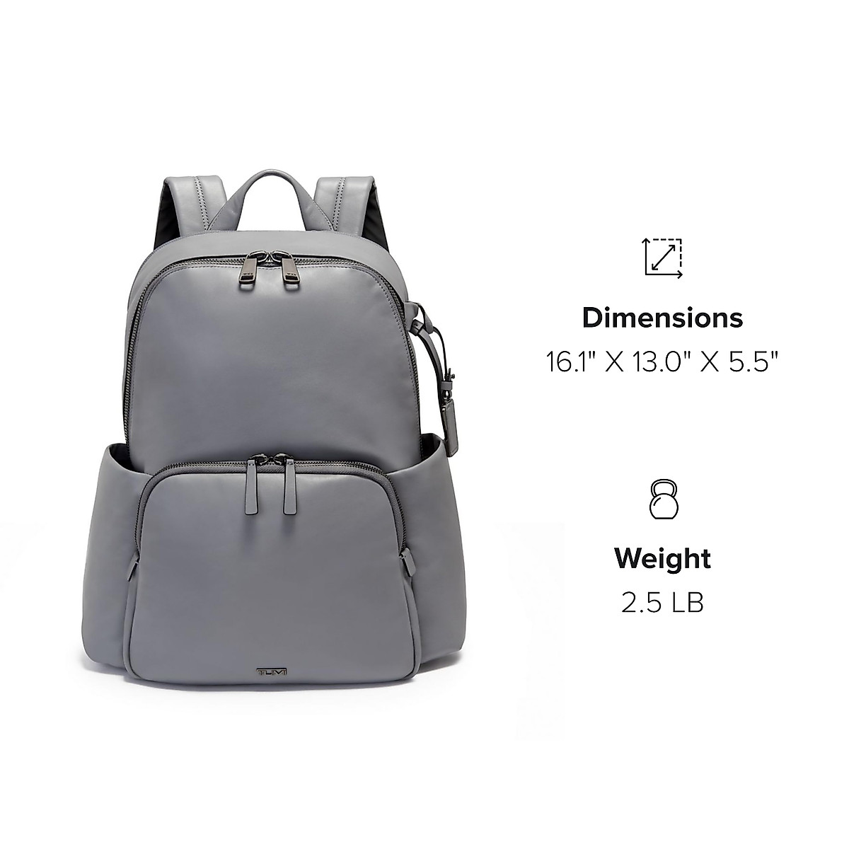 TUMI Voyageur Ruby Backpack - Pearl Grey