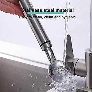 Fdit Kitchen Noodle Knife, Noodle Knife Sturdy Slotted Design Small for Kitchen for Home for Chopping Vegetables for Cutting Dough(Left hand)