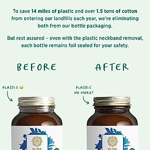 PURE SYNERGY Pure Radiance C | Organic Vitamin C Capsules | 100% Natural, Whole Food, Non-GMO Supplement with Camu Camu Extract | for Immune and Collagen Support (90 Capsules)